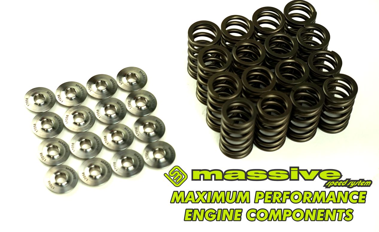 MASSIVE High Lift Performance Spring and Retainer Kits