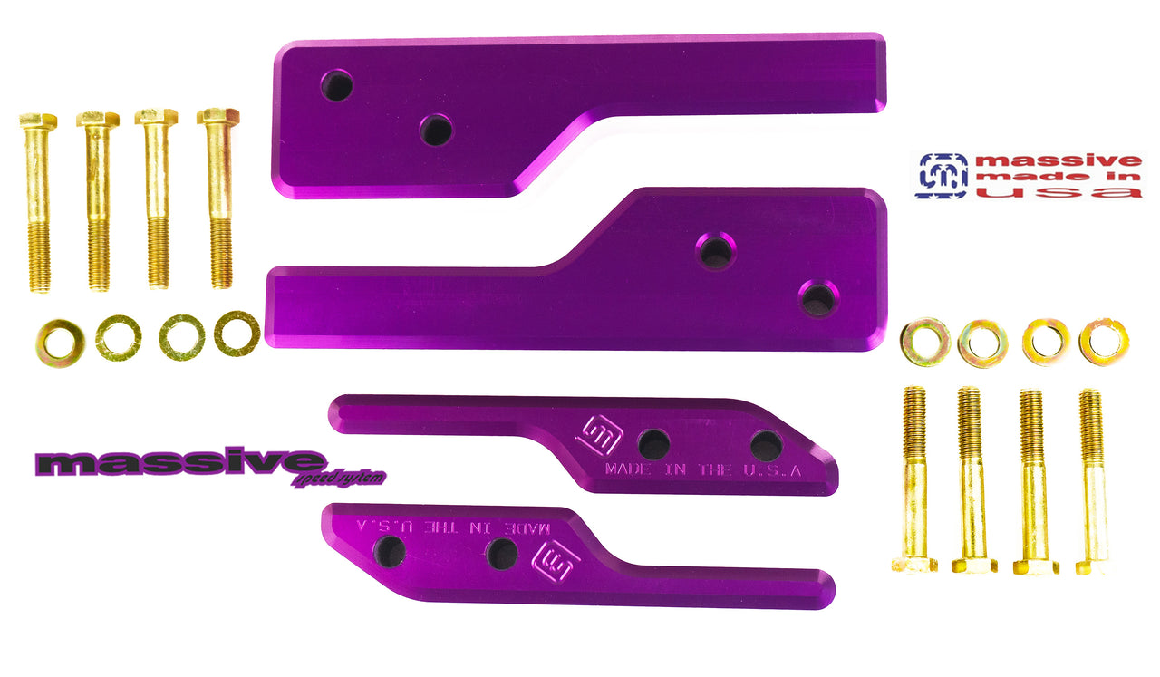 Massive Speed System Billet High Clearance Intrusion Beams - 2021 + Fo