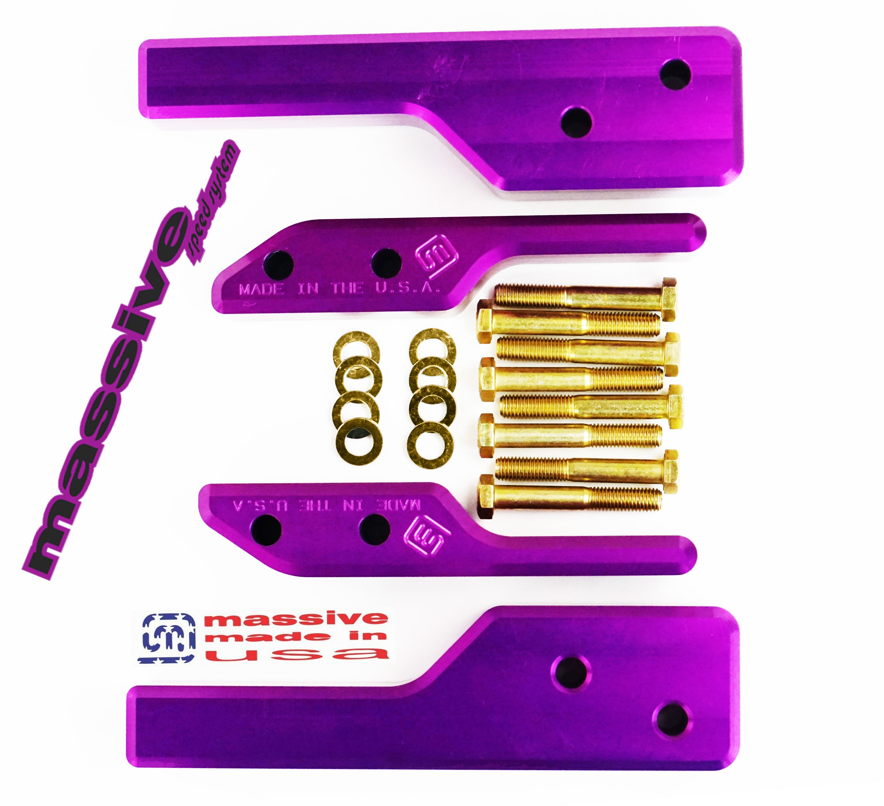 Massive Speed System Billet High Clearance Intrusion Beams - 2021 + Fo