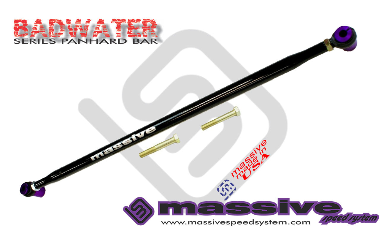 Massive Badwater Series Adjustable Panhard bar 2002-2009 Chevrolet Tra